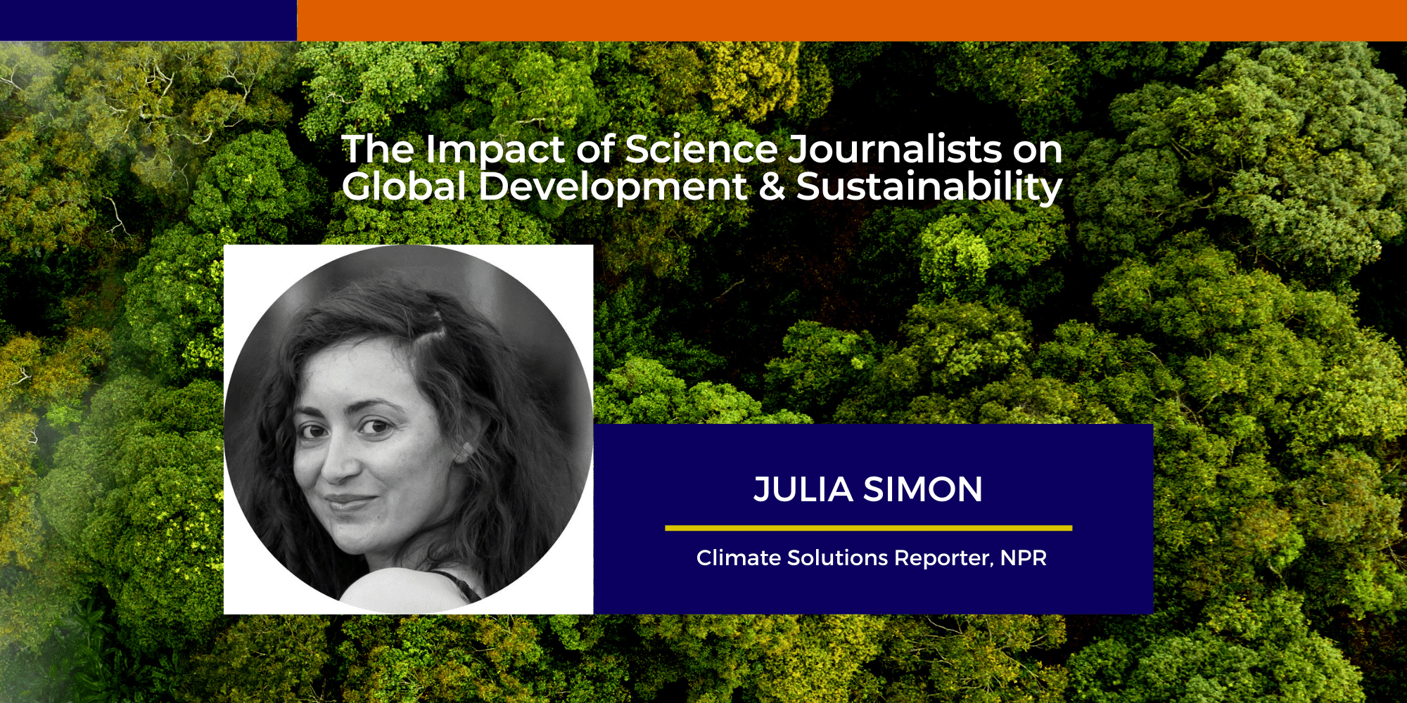 Science Journalist Spotlight: NPR's Julia Simon